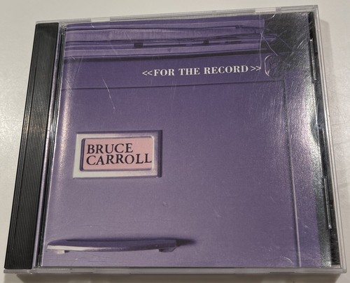 OP Bruce Carroll “For The Record” 8th Word 1998 Best Of CD w/Exclusive ...