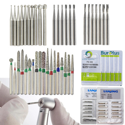 Dental Surgical Bur Diamond Carbide Burs 557 High Speed FGOS FG SURG ...