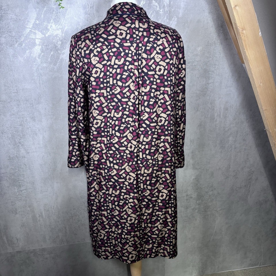 Hobbs Aubrey Insignia Tunic Dress UK 10 | Geometric Print | Autumn ...