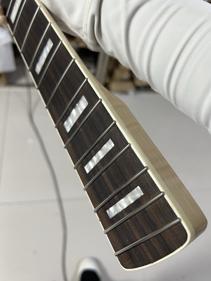 20frets Electric bass neck Maple for jazz bass 34inch Rosewood Black ...