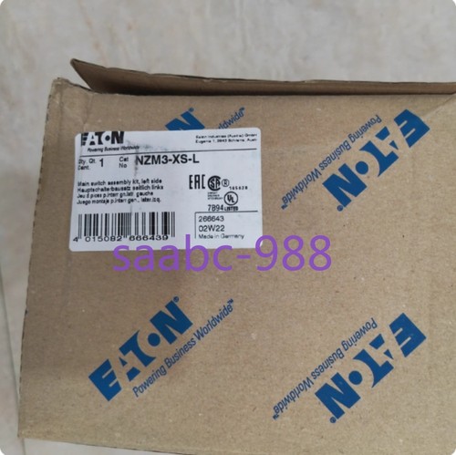1PCS NEW EATON MOLELLER NZM3-XS-L molded case circuit breaker operating ...