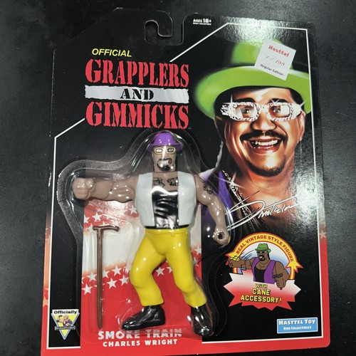 Hasttel Grapplers and Gimmicks Smoke Train Godfather Charles Wright 1/100 Rare!! | eBay