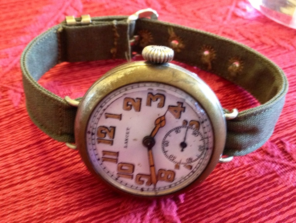 Vintage Trench fixed lugs watch BAND NOS 1/2" 12.7mm USA Military 1 ...