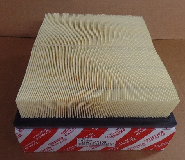 OEM TOYOTA ENGINE AIR FILTER SEQUOIA TACOMA TUNDRA 17801-0P100 | eBay