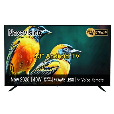 Nexavision 43FHDA2025 108 cm (43 Inches) Full HD Smart Android TV | eBay