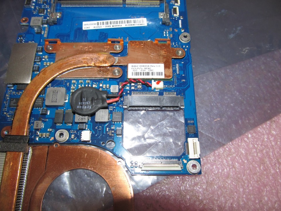 Samsung NP740U3E ATIV 7 Series Motherboard Intel i5-3337U BA92-12522A/B ...