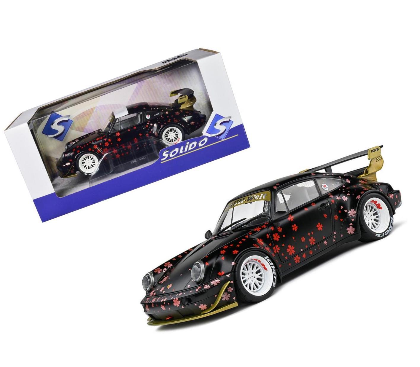 2021 RWB Aoki Matt Black With Cherry Blossom Graphics Rauh WeltBegriff ...