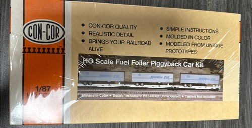 Con-Cor HO Kit #0001-002903 Santa Fe Fuel Foiler incl 3 Center Cars NIB ...