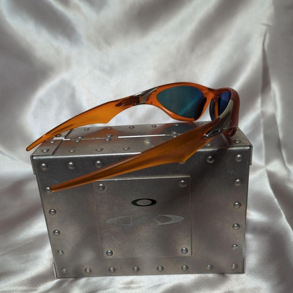 Oakley Scar Polarized Fire sunglasses Accessories Matte orange x silver ...