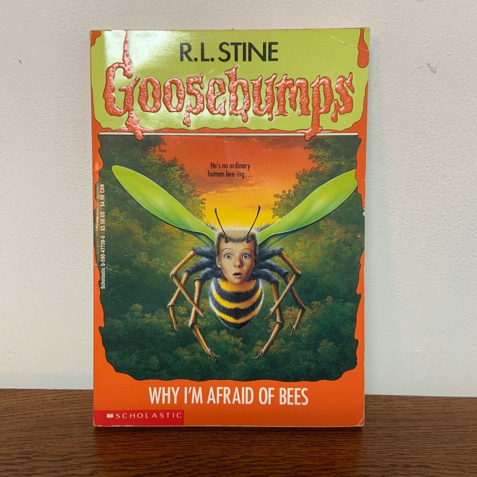 Goosebumps Why I'm Afraid of Bees (#17) by R L Stine (1994) 1st Edition ...