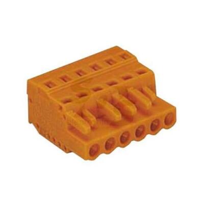 3 Pole Pluggable Female Connector Socket, Cage Clamp, 2.5mm2, 5.08mm ...