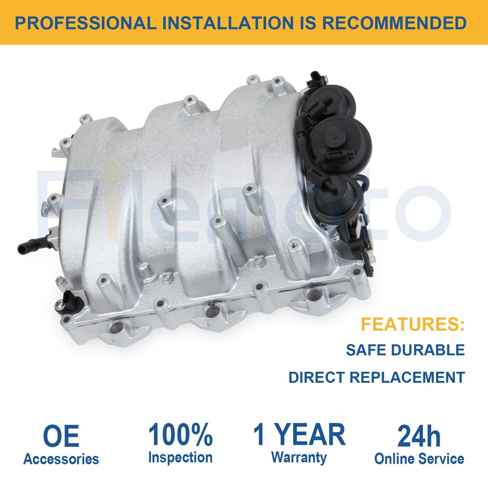 Intake Manifold for Mercedes C230 CLK350 E280 GLK350 ML450 S400 SLK300 ...