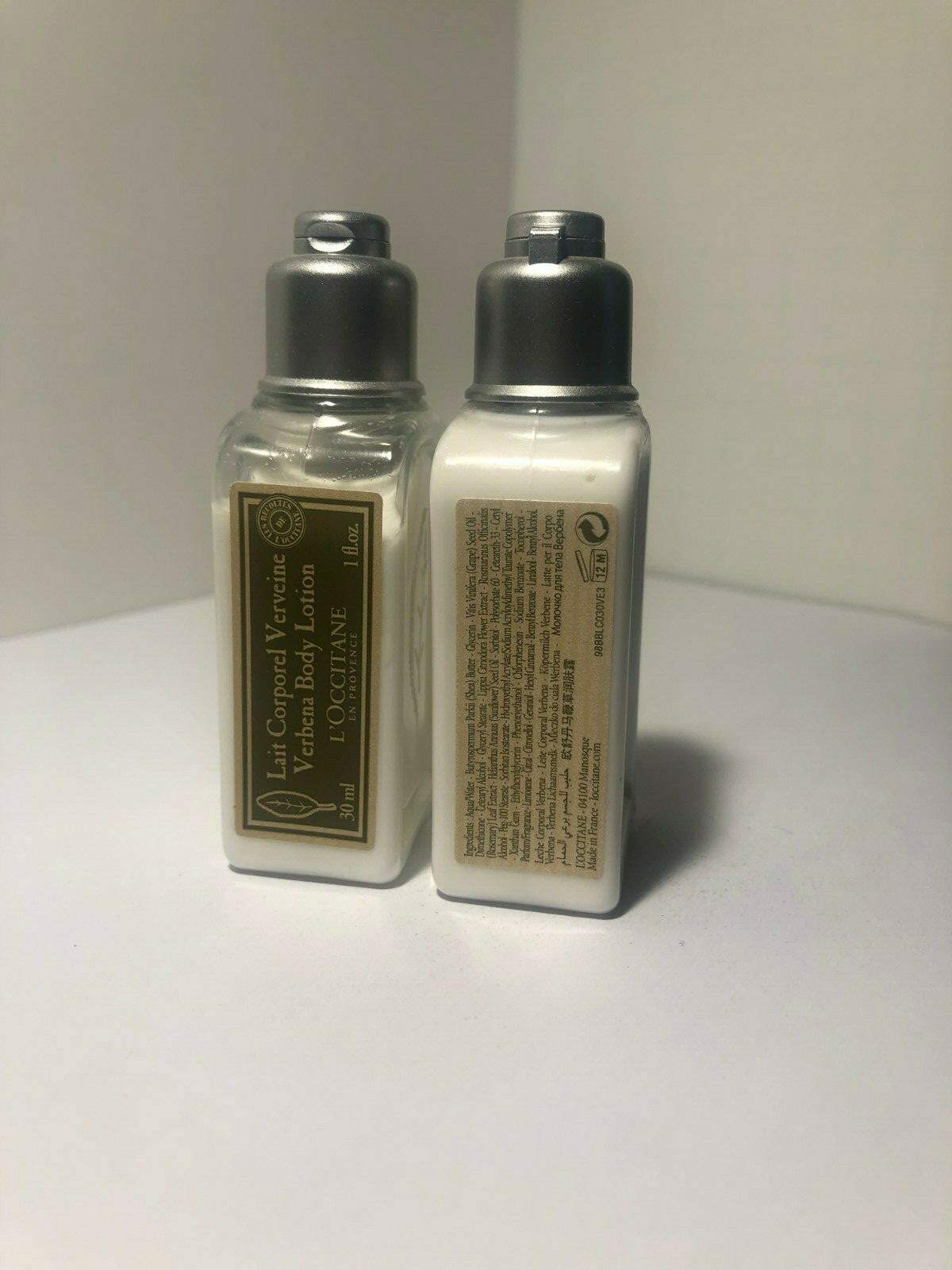 Lot Of 2 NEW L'Occitane en Provence Verveine (Verbena) Body Lotions 1oz ...