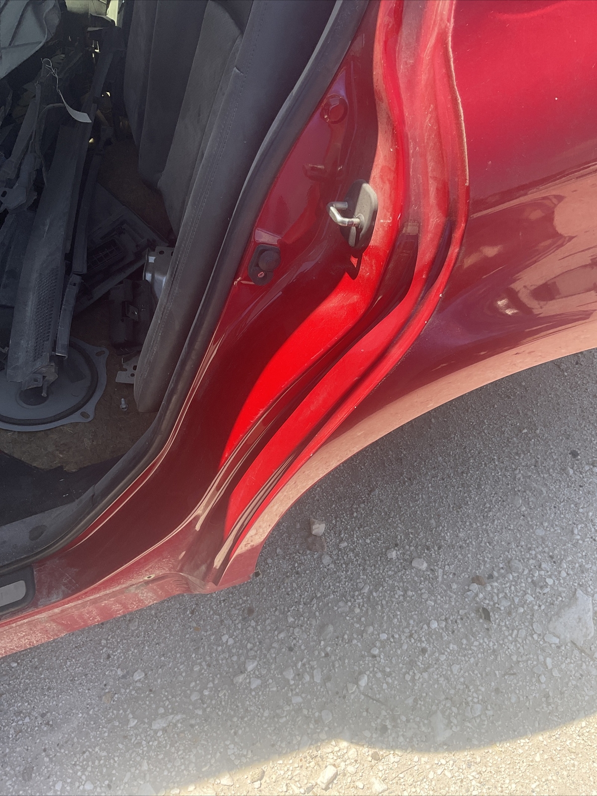 07-15 Infiniti G35 G37 Sedan Rear Left Fender Quarter Panel Assy G8101 ...