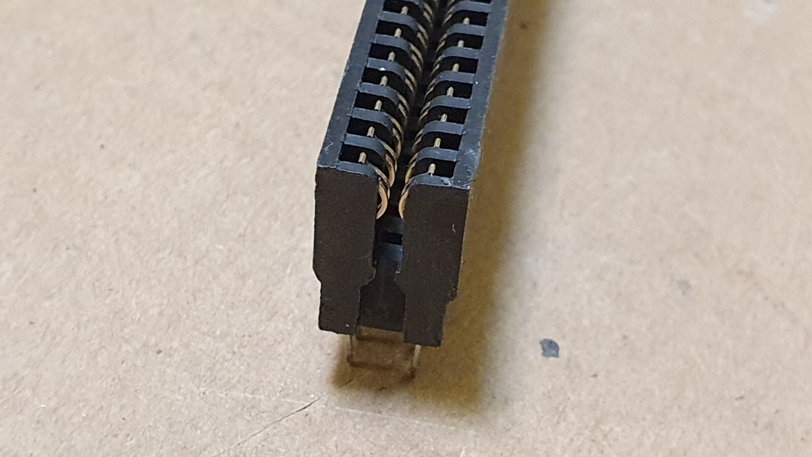 CARD EDGE CONNECTOR FOR ZX SPECTRUM PITCH 0.1" PROFESSIONAL CUT W ...