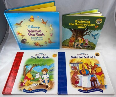 ALL WINNIE THE POOH BOOKS Storybook Collection Exploring the Hundred ...