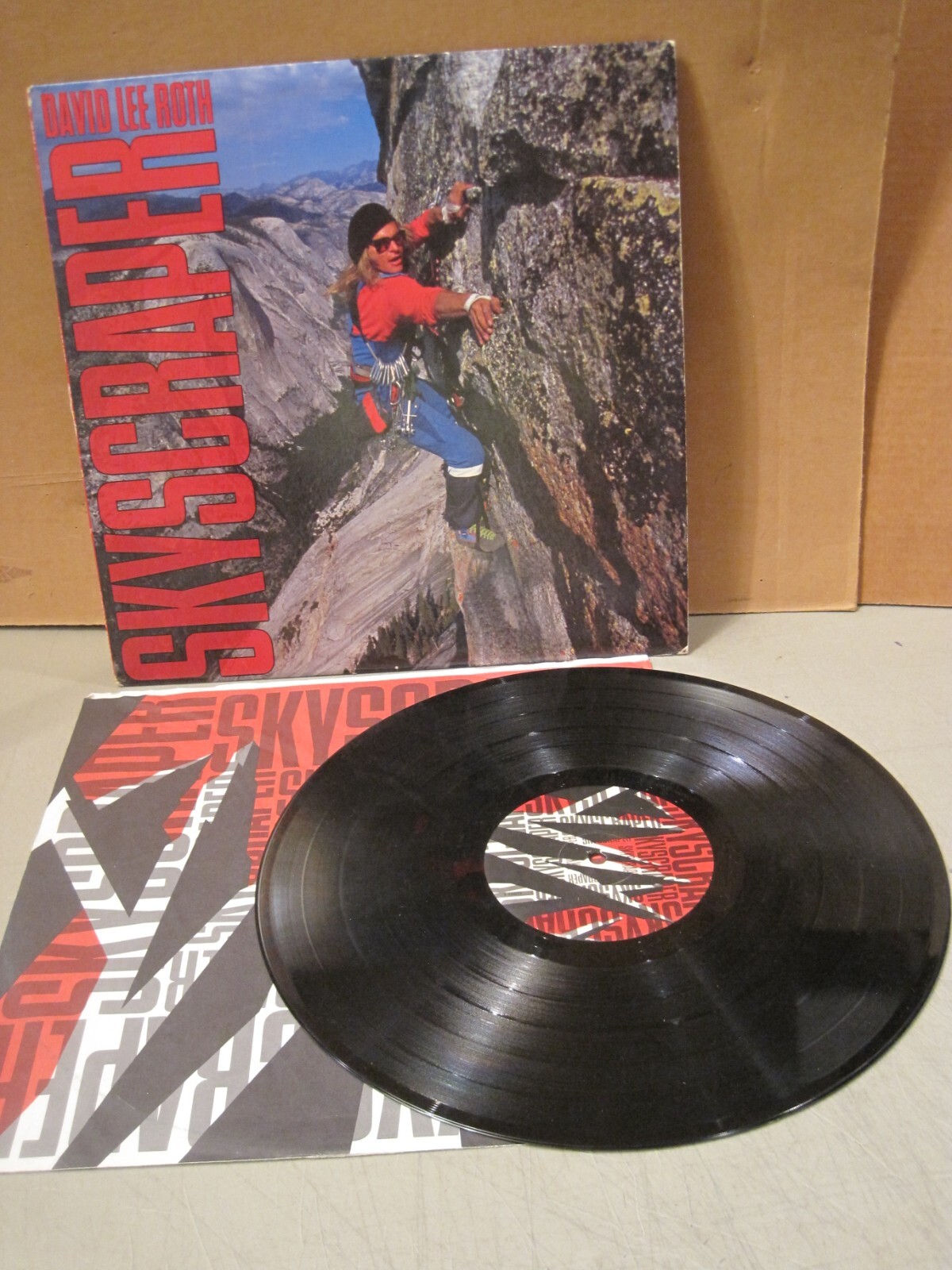 David Lee Roth SkyScraper 1988 LP Vinyl Record Album Warner Brothers | eBay