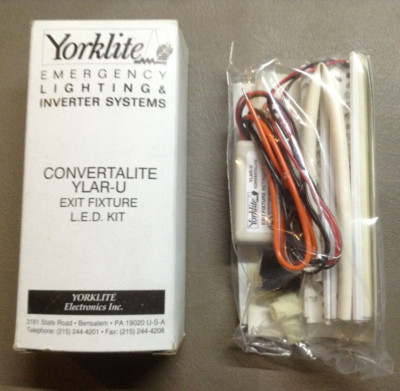YORKLITE YLAR-U CONVERT-A-LITE KIT TURNS INCANDESCENT EXIT SIGNS INTO ...