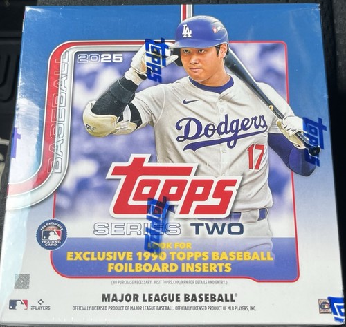 2025 TOPPS SERIES 2 MEGA BOX MLB BASEBALL (224 cards) Brand New Retail ...
