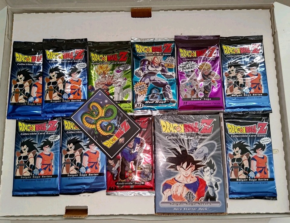 Dragon Ball Z Score TCG CCG Super Saiyan Blaster Box DBZ 2002 Deck ...