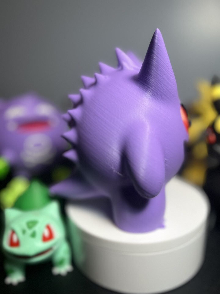 3D Printed -GENGAR #094 Figure- 5" Tall 3D Printed -PLA Plastic | eBay