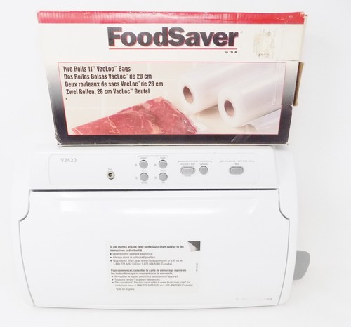 FoodSaver Meal Food Prep Counter Top Vacuum Sealer Sealing V2420 ...