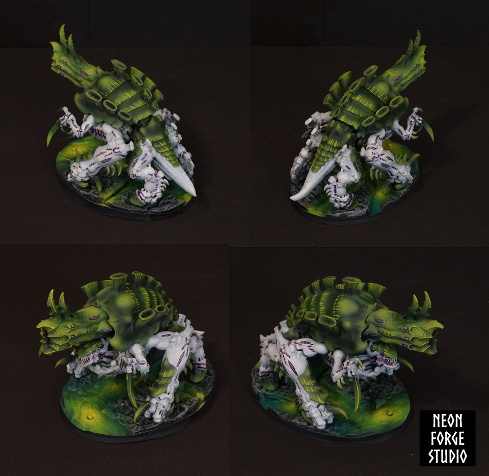 WH40K HUGE Tyranids Army Commission Hive Tyrant Carnifex Hive Guard ...