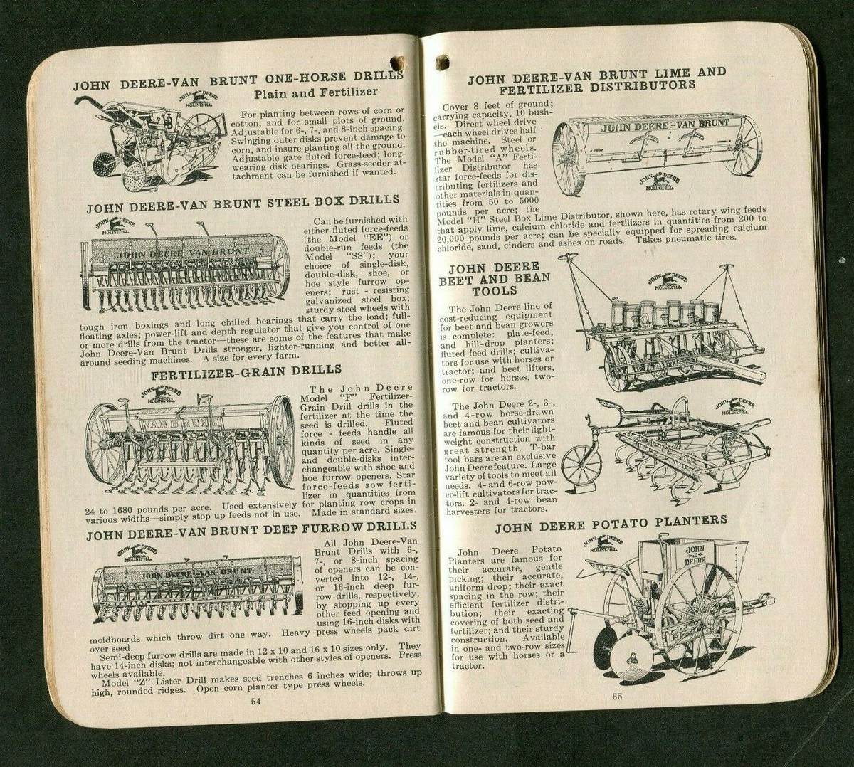 John Deere Steel Plow Advertisement