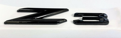 1PCS NEW Z3 Z-3 LOGO CAR REAR TRUNK NAMEPLATE EMBLEM BADGE DECAL (BLACK ...
