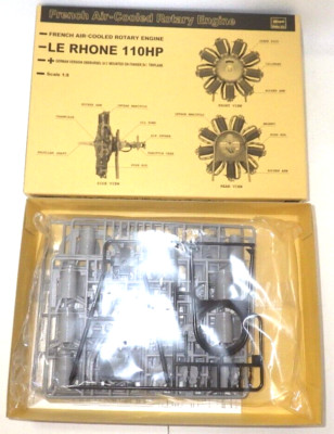 French Air-Cooled Rotary Engine Le Rhone 110HP Limited Edition Hasegawa ...