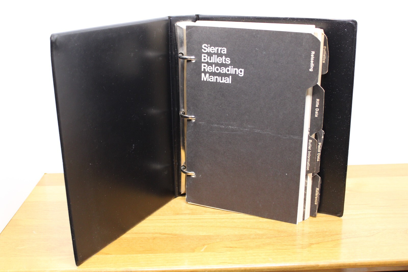 Vintage Sierra Bullets Reloading Manual Binder Book 1971 Edition | eBay