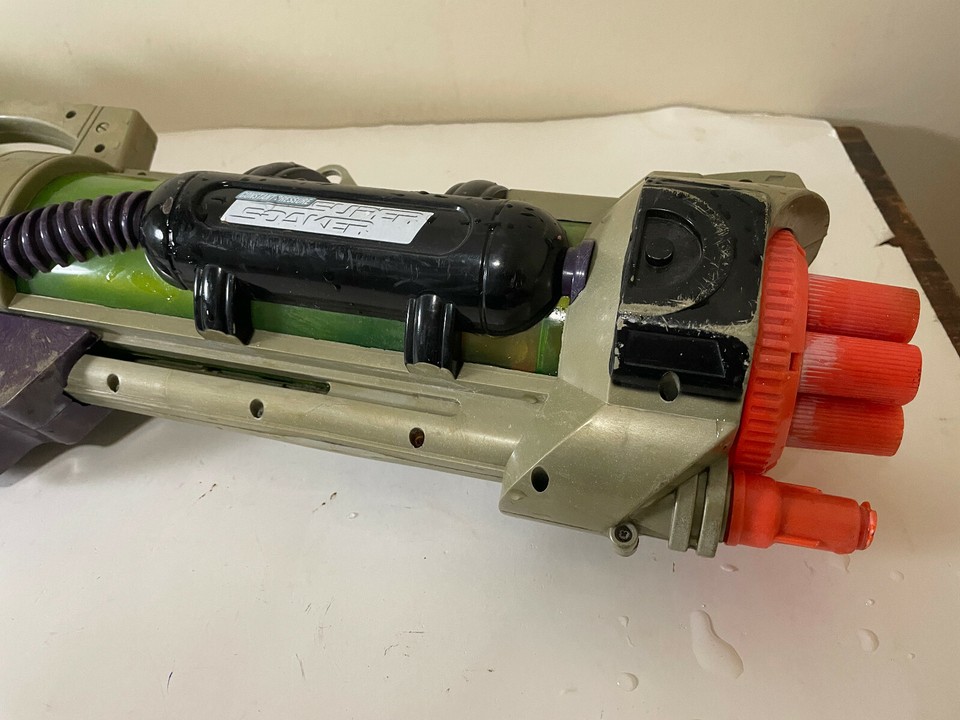 Vintage Larami Super Soaker Monster Water Gun Tested REad Description ...