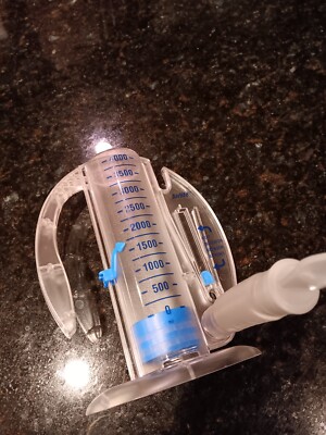 AirLife Volumetric Incentive Spirometer w/One-Way Valve 4000 Ball ...