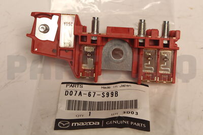 Genuine Mazda D07A-67-S99B D07A67S99B Fuse | Red | OE | Front