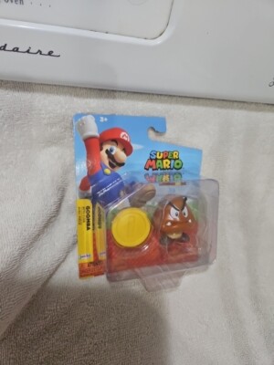 Super Mario Brothers 2.5" Figure -GOOMBA WITH COIN - Nintendo NES ...