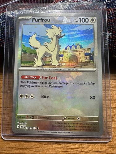 Furfrou Masterball Card Prismatic Evolutions | eBay