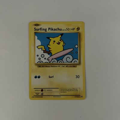 Pokemon Card Surfing Pikachu 111/108 XY Evolutions Non Holo | eBay