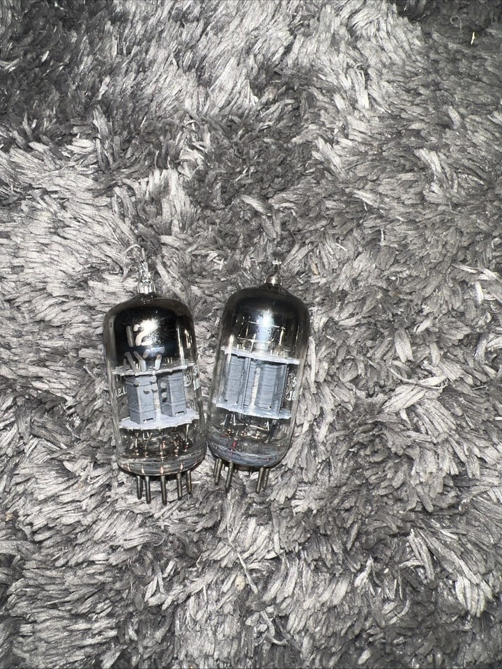 90 LOT OF 2 GE JG-12AY7 Vacuum Tubes | eBay
