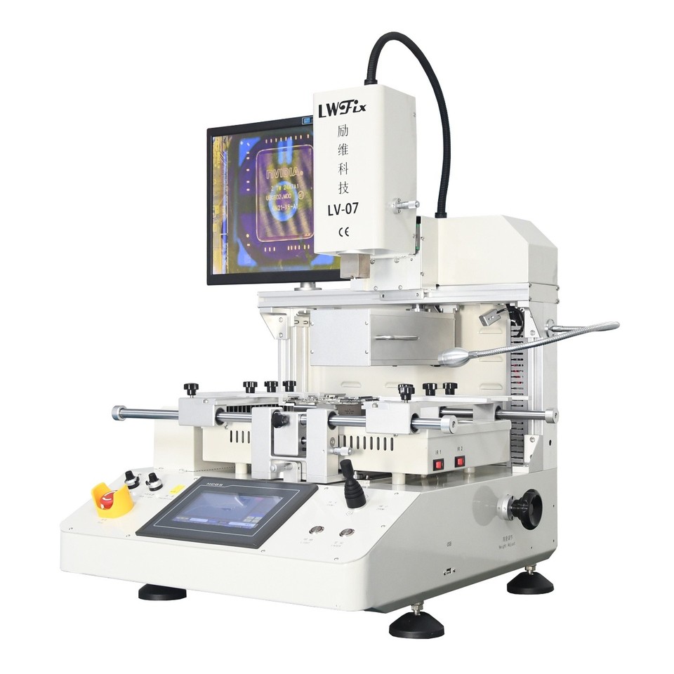 IR 15000 Optical Alignment BGA Rework Station Infrared Heating Repair ...
