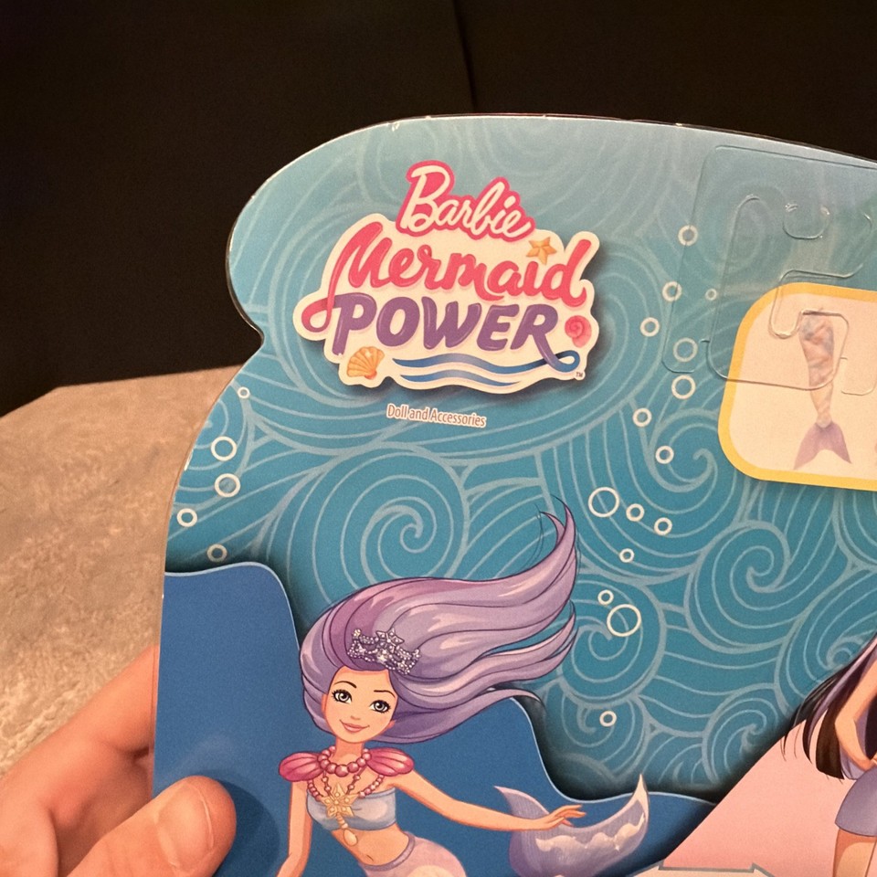 Barbie Skipper Mermaid Power Doll Brown Hair Purple Streaks ...