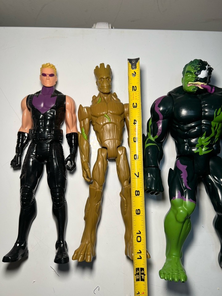 Marvel DC Super Hero Action Figure Lot 12 Inch Figures, Lot Of 25. See ...