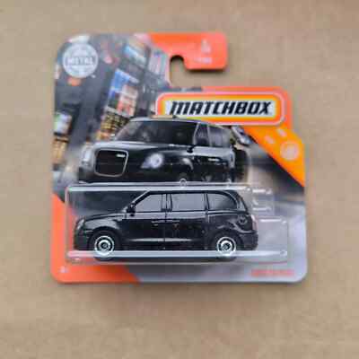 MATCHBOX Short Card MBX LEVC TX TAXI BLACK CITY 6/100 | eBay