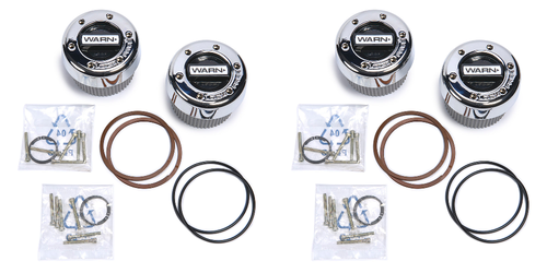 2x Warn Locking Hub 11690 Manual Hub; 30 Spline; Internal Mount; Set Of ...