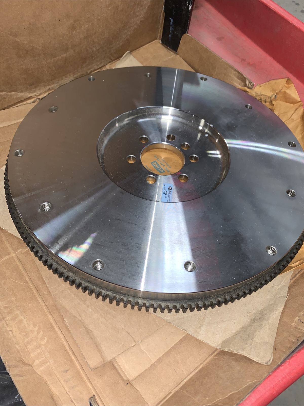 McLeod 460260 Flywheel Steel 168-Tooth 30 lb. Internal/External Engine ...