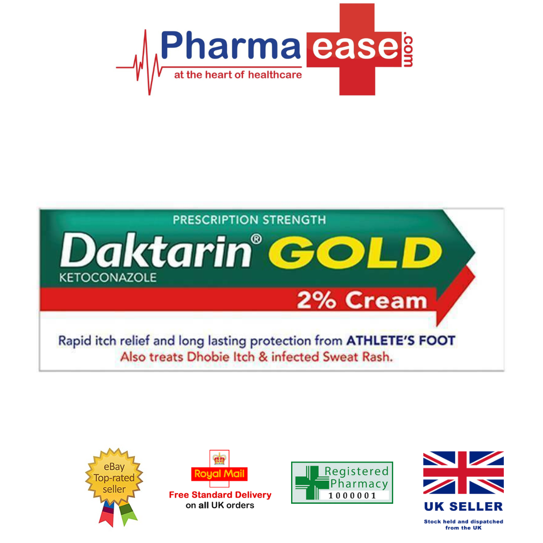 Daktarin Gold Cream 2% 15g ( Athlete's foot, Dhobi itch & Infected ...