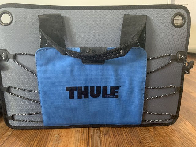Thule Sweden Waterproof Hard Sided Tote Bag Blue Collapsible Camping ...