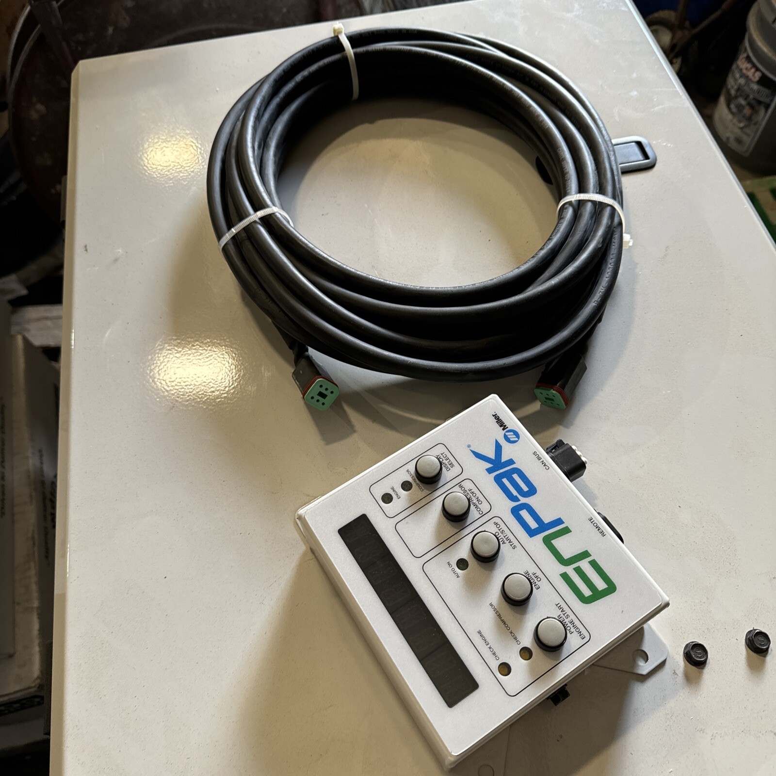 Miller Enpak A60 Air Compressor, Generator, Hydraulic Power Pack Kubota ...