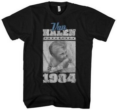 VAN HALEN cd cvr 1984 VINTAGE SMOKING ANGEL BABY Official SHIRT LRG New ...