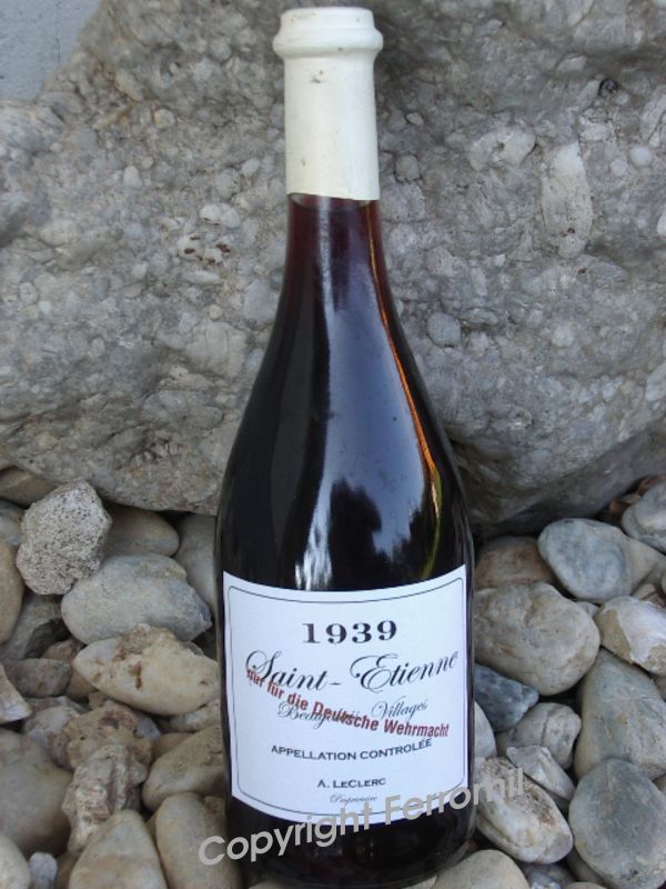 Wehrmacht Wein Etiketten 1939 4 Stück LW WW2 WKI WKII Wine Label ...