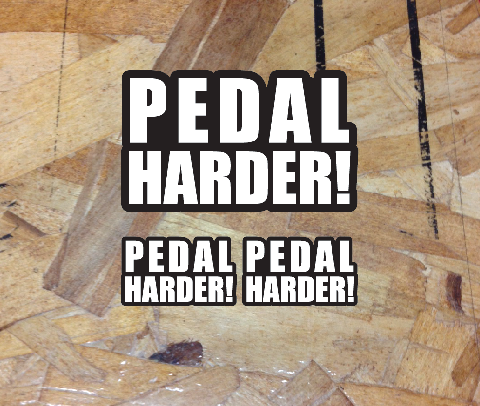 PEDAL HARDER! Decal Sticker Pack Mtb Mtn Biker DH XC BMX Road CX GTA 3 ...